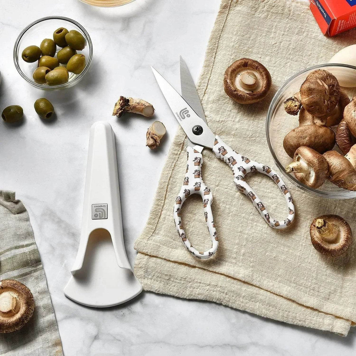 Linoroso Kitchen Scissors(Graphic,Cow) | Professional Grade Kitchen ...